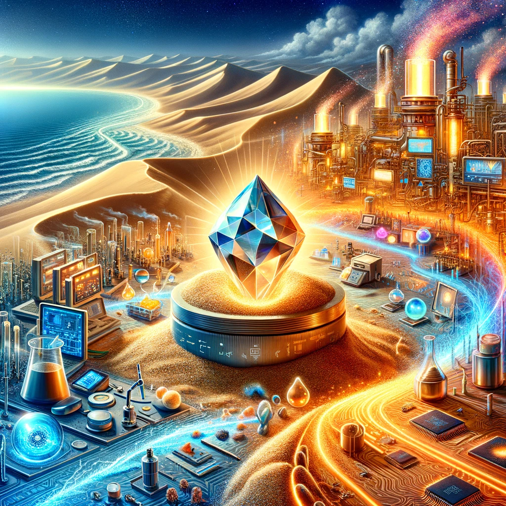 The Birth of Silicon: Sand's First Transformation - Byte Lipi